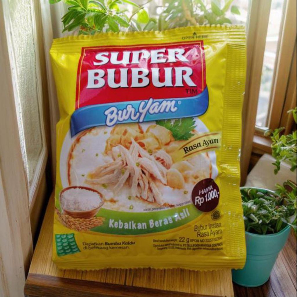Jual Super Bubur Buryam Renceng 22G - Harga 10 Sachet | Shopee Indonesia