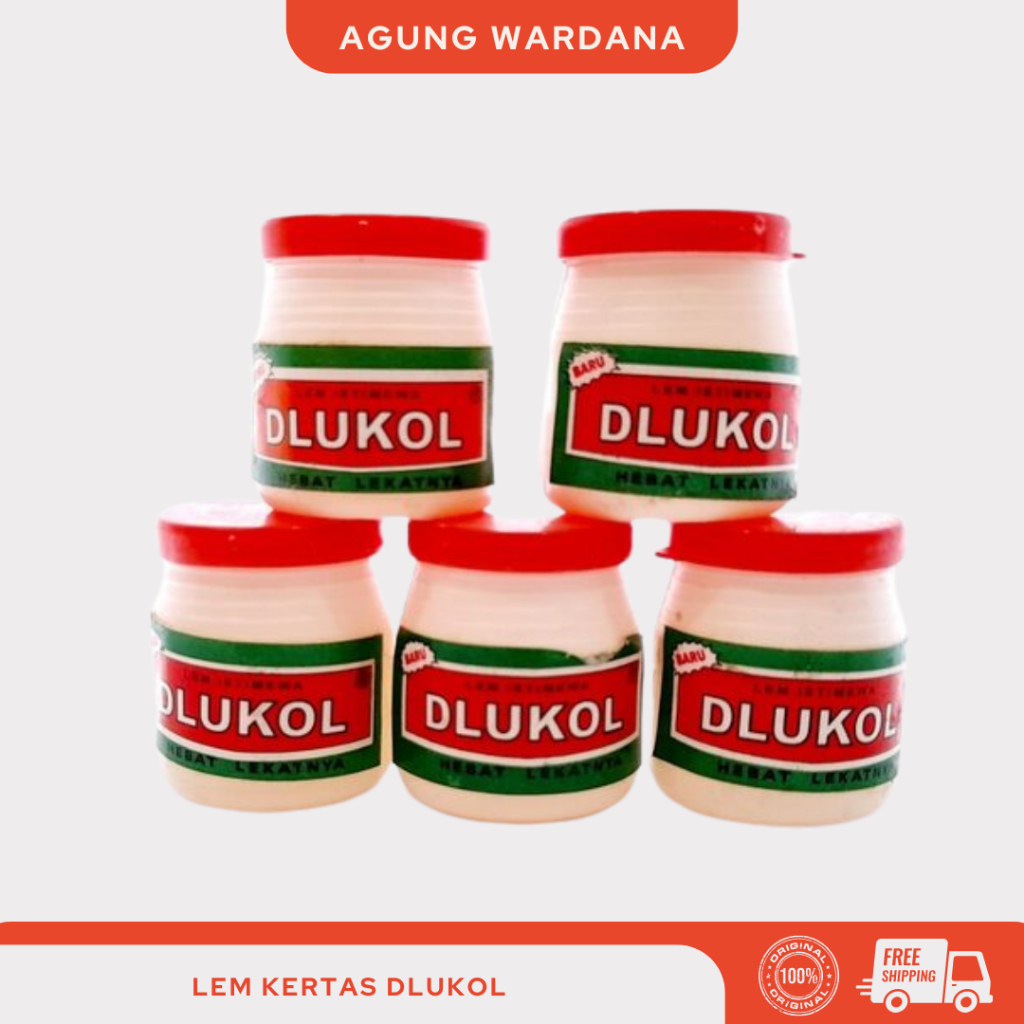 Jual LEM KERTAS CAIR DLUKOL UKURAN KECIL DAN TANGGUNG 1 DUS | Shopee ...