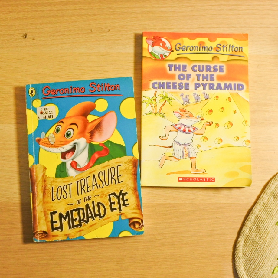 Jual Preloved Buku by Geronimo Stilton | The Curse of The Cheese ...