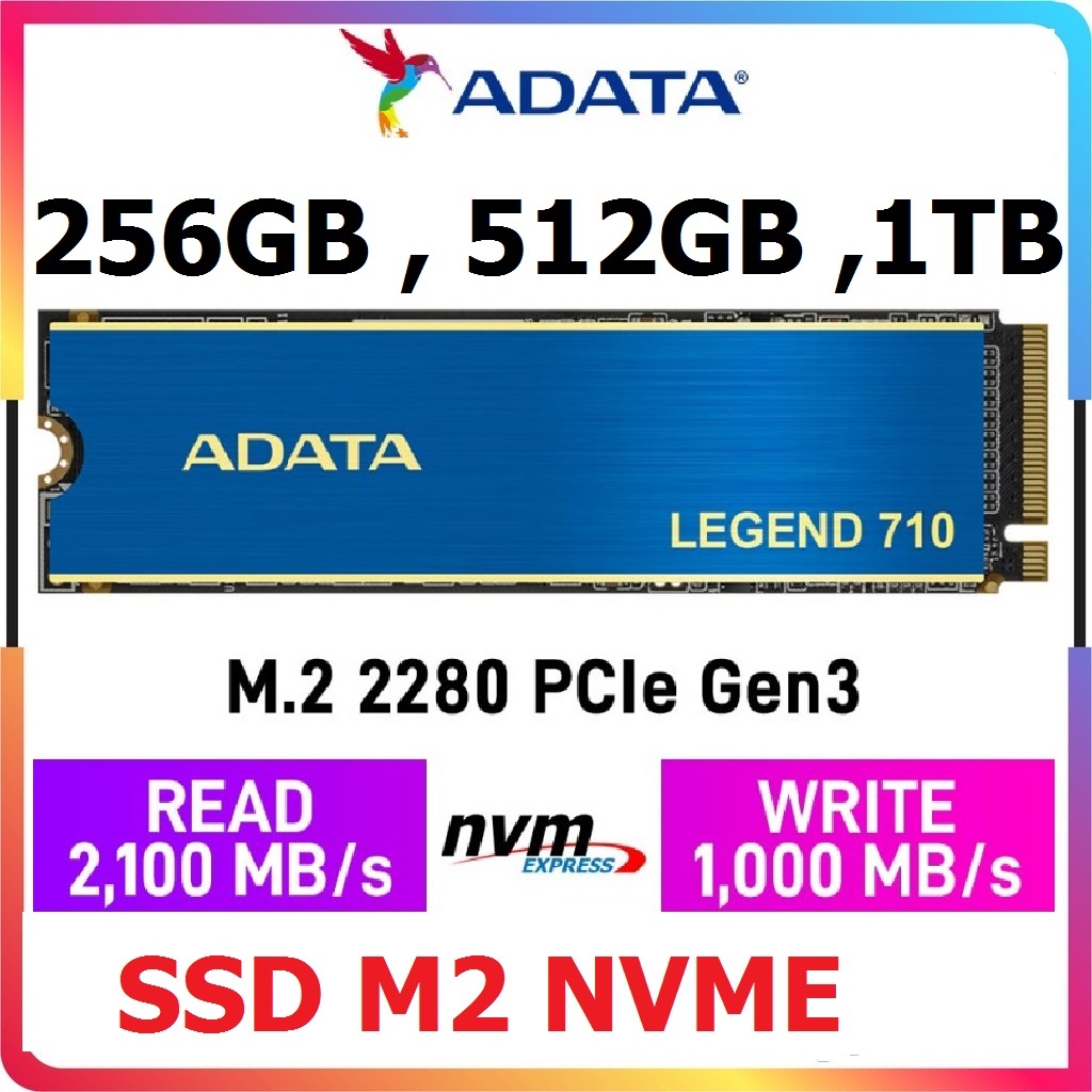Jual ADATA LEGEND 710 256GB M.2 NVMe PCIe Gen3 x4 | Shopee Indonesia