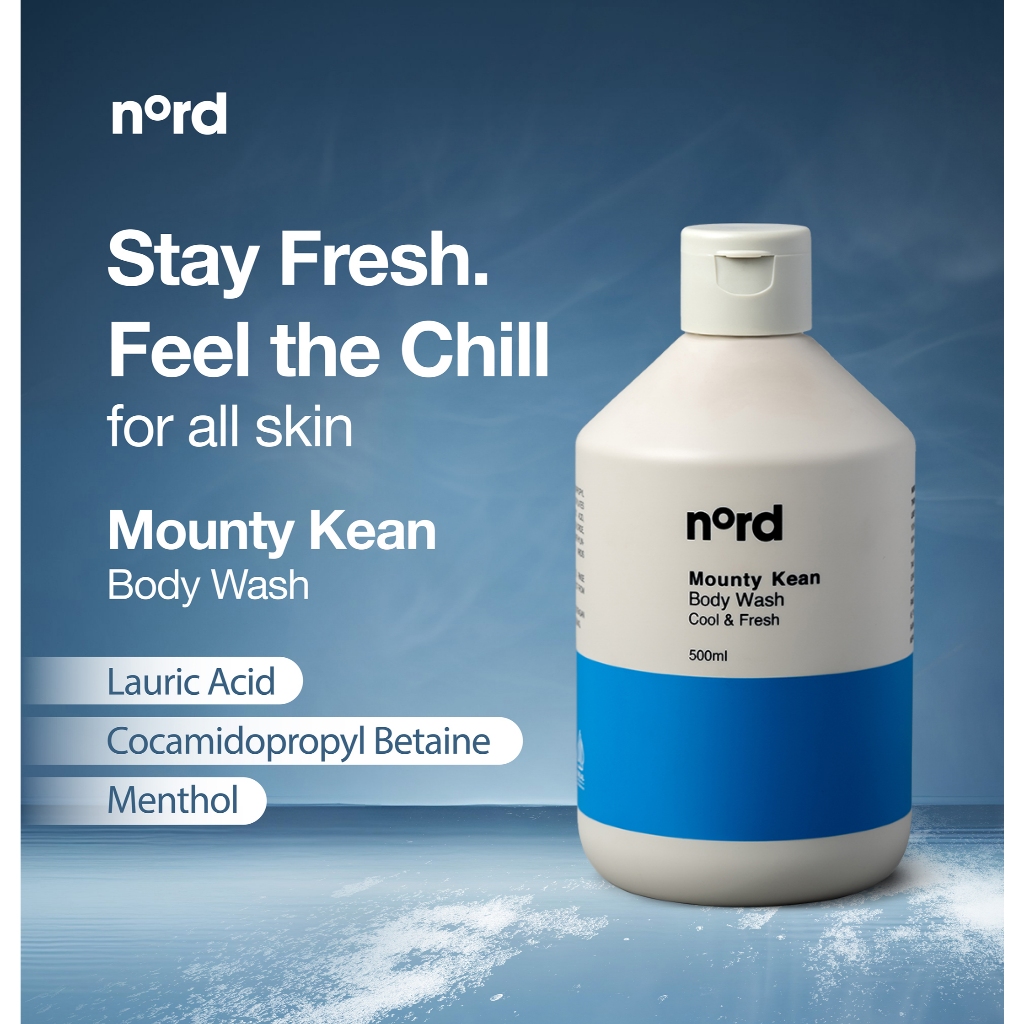 Jual Nord Mounty Kean Body Wash 500ml - Sabun Mandi Cair Dingin Pria ...