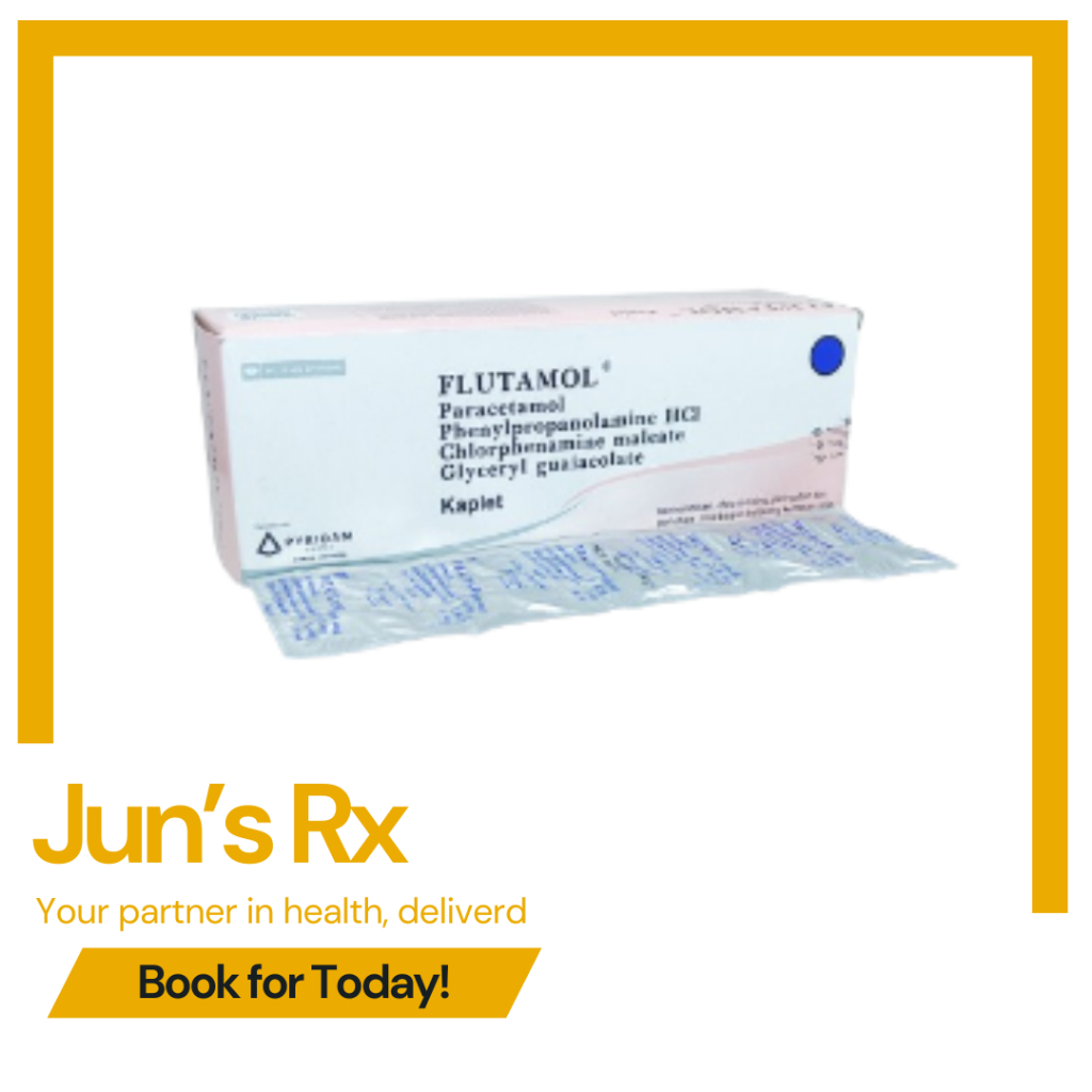 Jual Flutamol Strip 10 Tablet | Demam Flu Batuk | Shopee Indonesia
