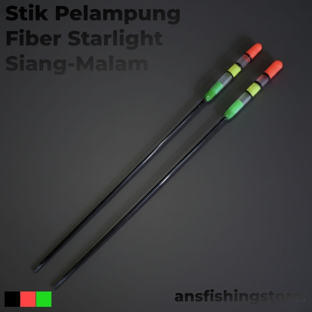 Jual Stik Fiber Sensor Pelampung Kambangan Pancing Starlight Siang ...