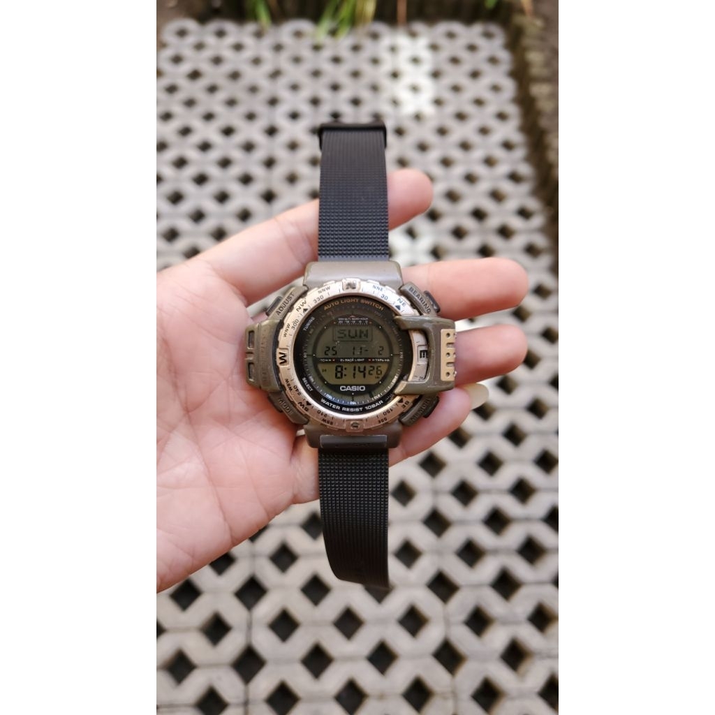 Jual Casio Protrek PRT40 PRT420 Triple Sensor | Shopee Indonesia