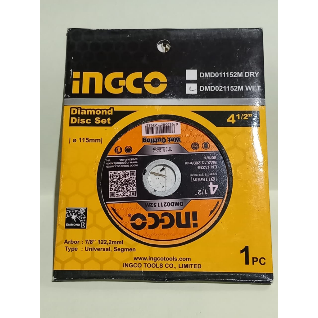 Jual MATA GERINDA KERAMIK WHITE INGCO DMD021152M WET | Shopee Indonesia