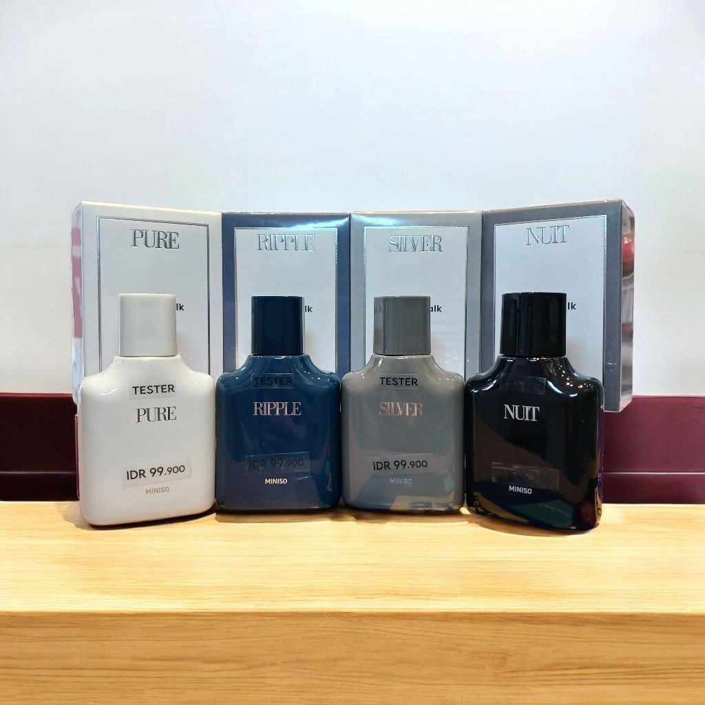 Jual Miniso Night Walk Eau De Parfum ( Pure, Ripple, Silver, Nuit ...