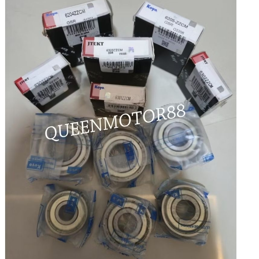 Jual BEARING SET RASIO NMAX OLD NMAX NEW AEROX 155 LEXI 125 6301 6302(2 ...