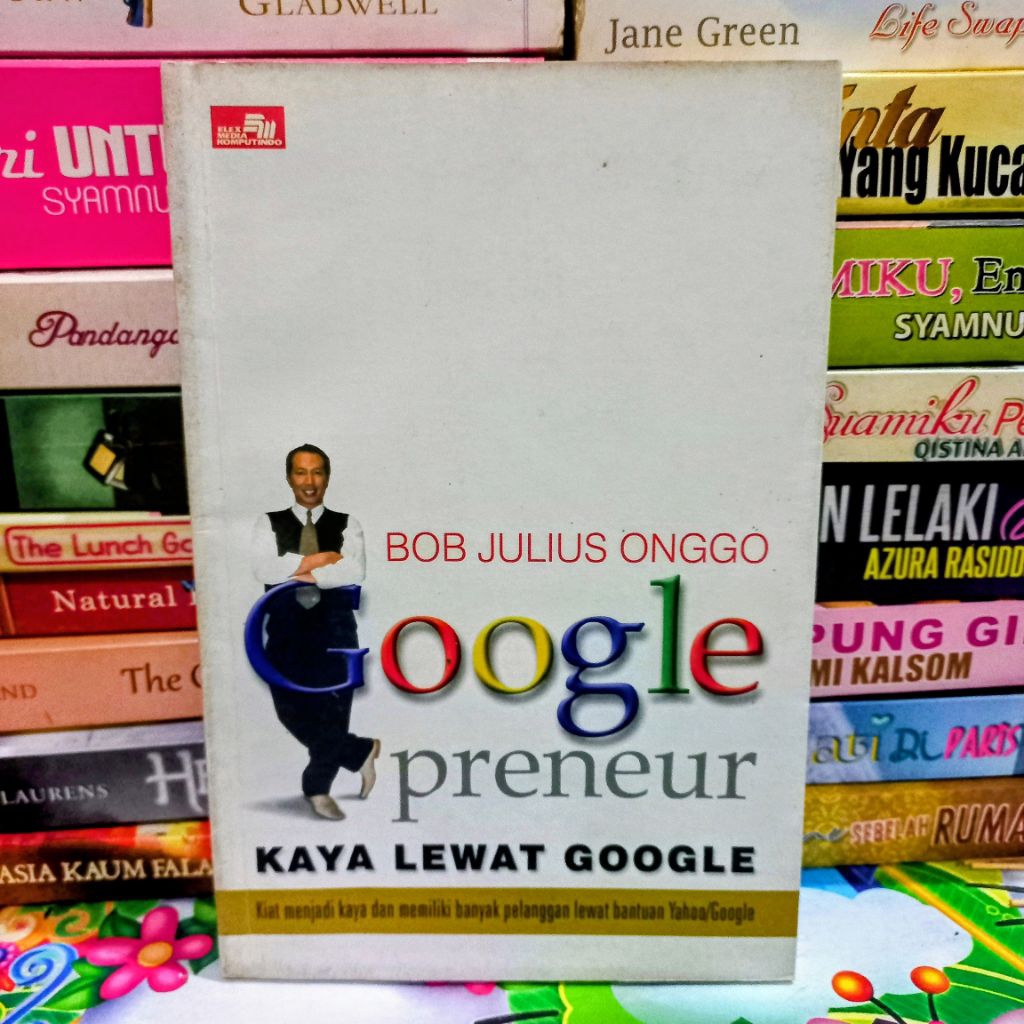 Jual BUKU GOOGLE PRENEUR KAYA LEWAT GOOGLE (ORIGINAL) | Shopee Indonesia