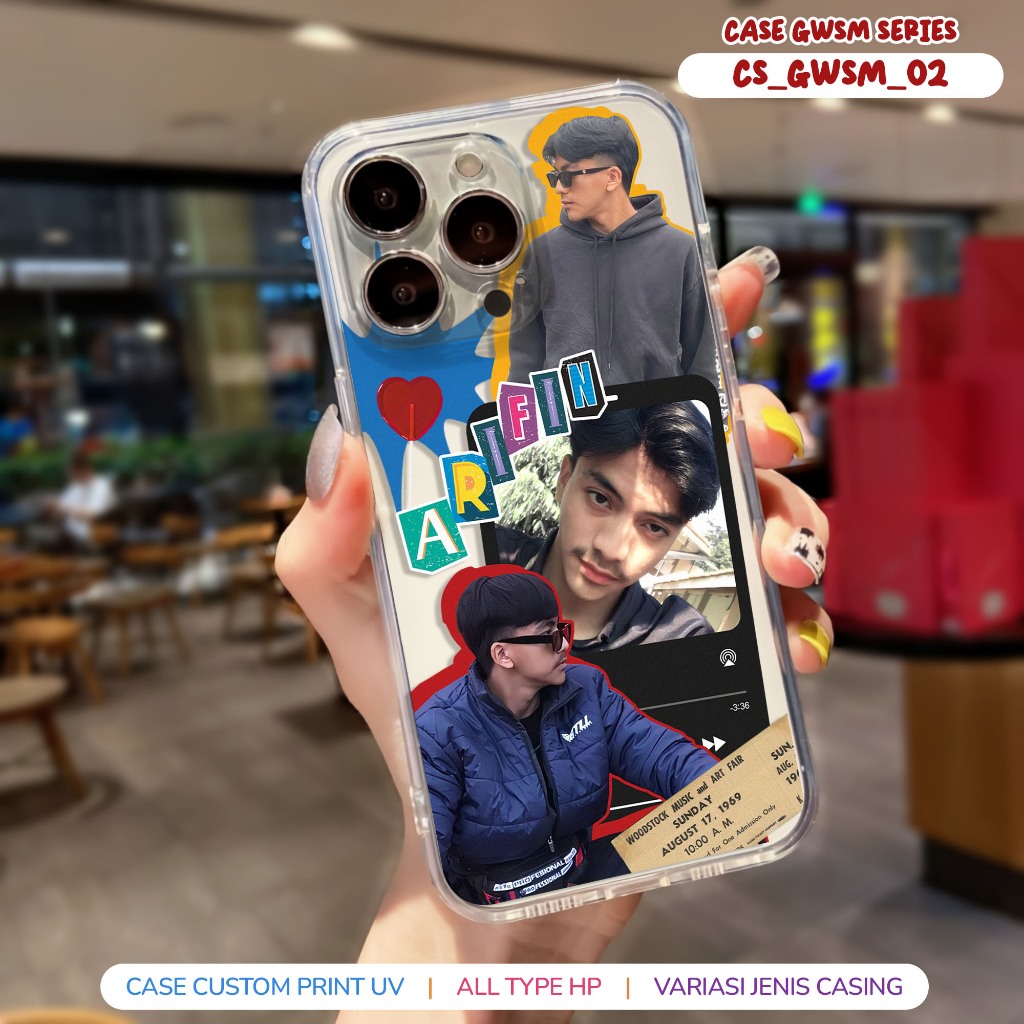 Jual Case HP Custom Desain GWSM SERIES | Casing Custom Full Print UV ...
