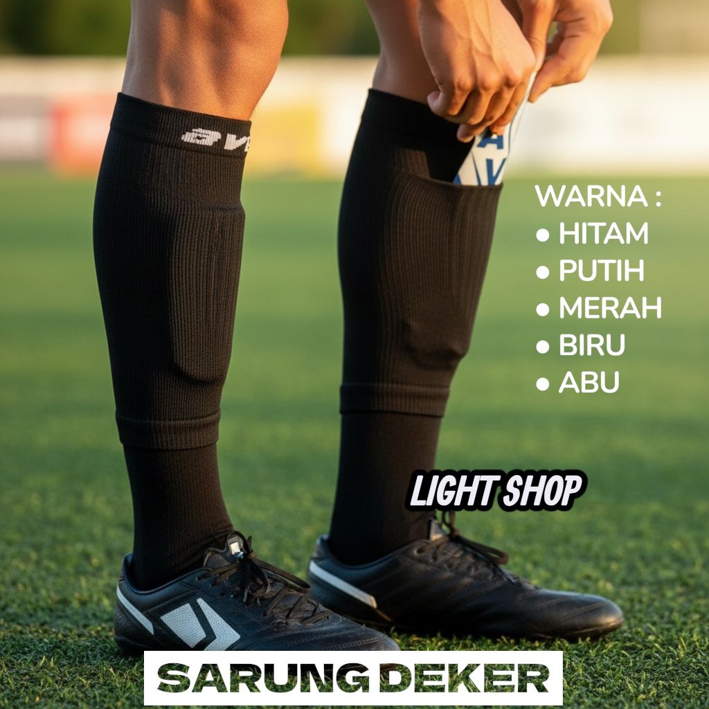 Jual SHIN GUARD SOCK AVO | SARUNG DEKER AVO ORIGINAL | Shopee Indonesia
