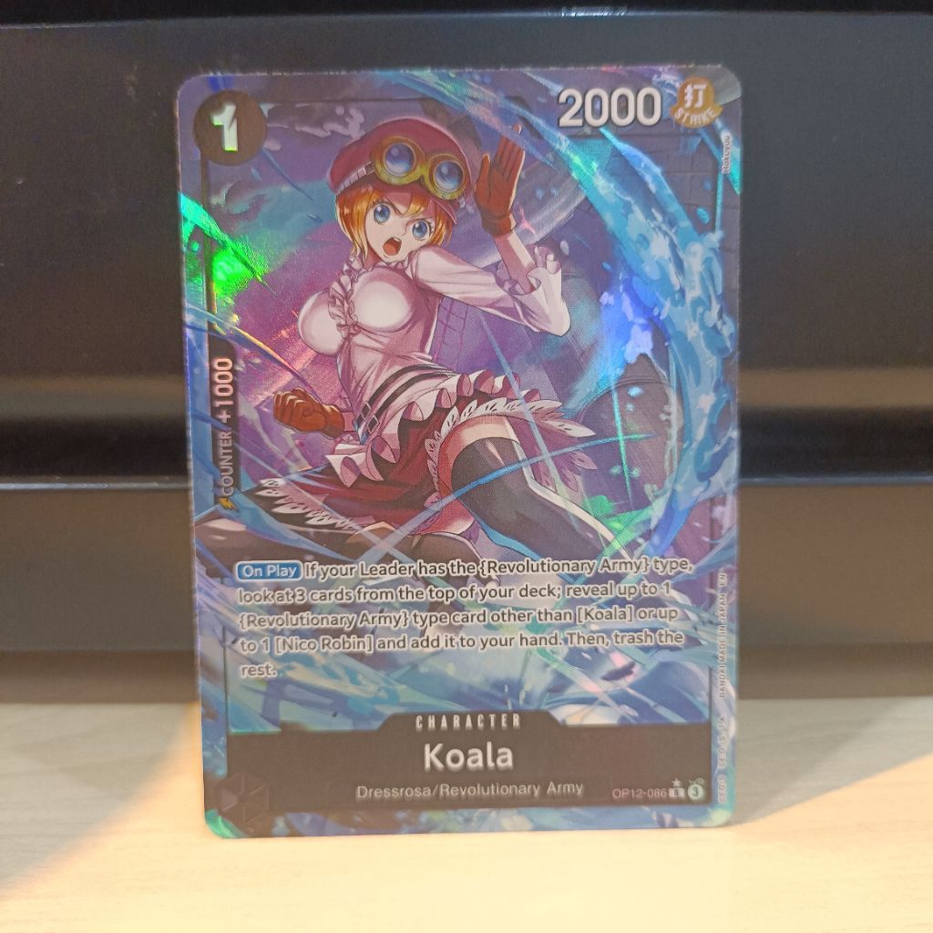 Jual One Piece TCG OP12 ENGLISH OP12-086 PR Koala Parallel Kartu Single Card Games | Shopee ...