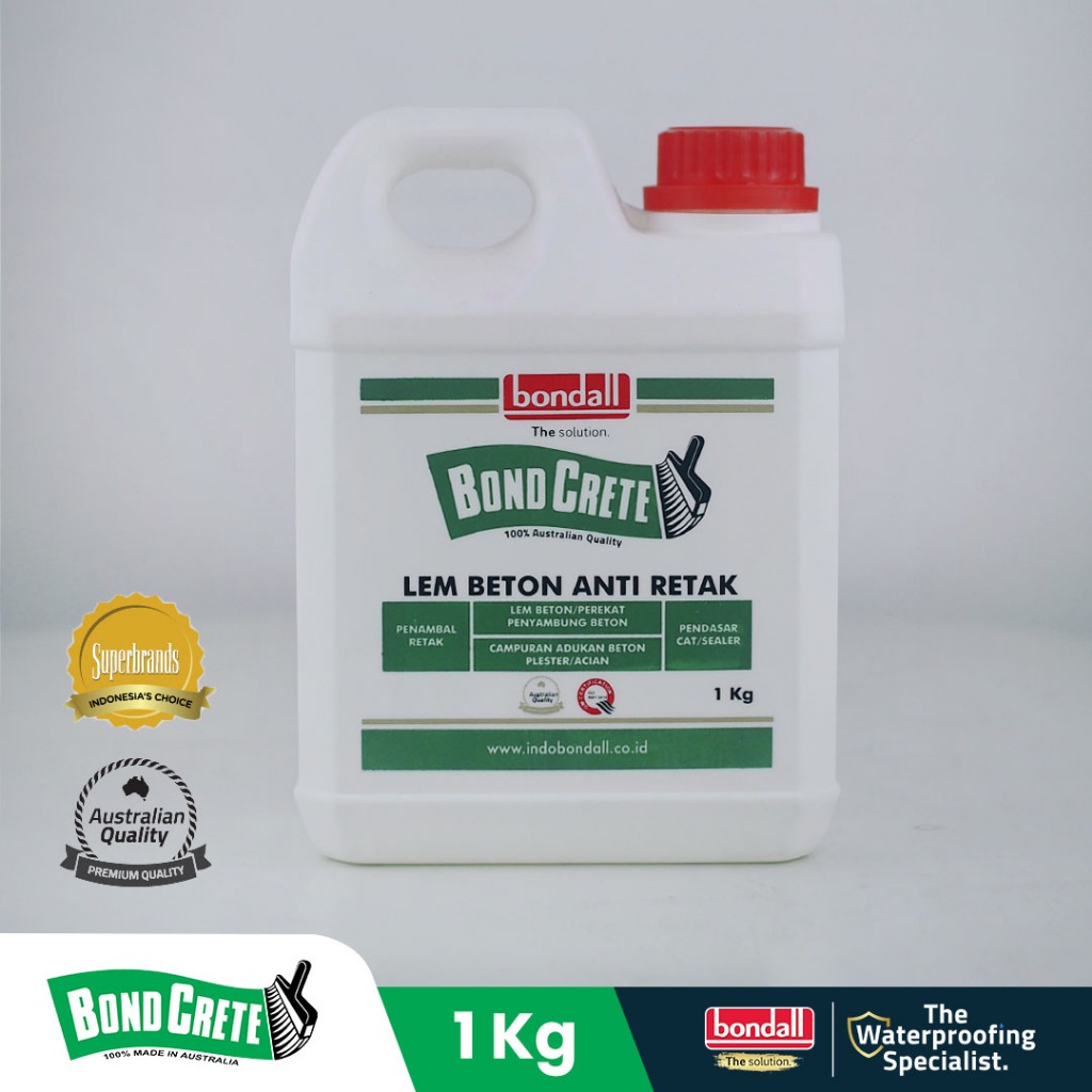 Jual Bondall Bondcrete Super / Lem Beton Super Kuat 1 kg | Shopee Indonesia