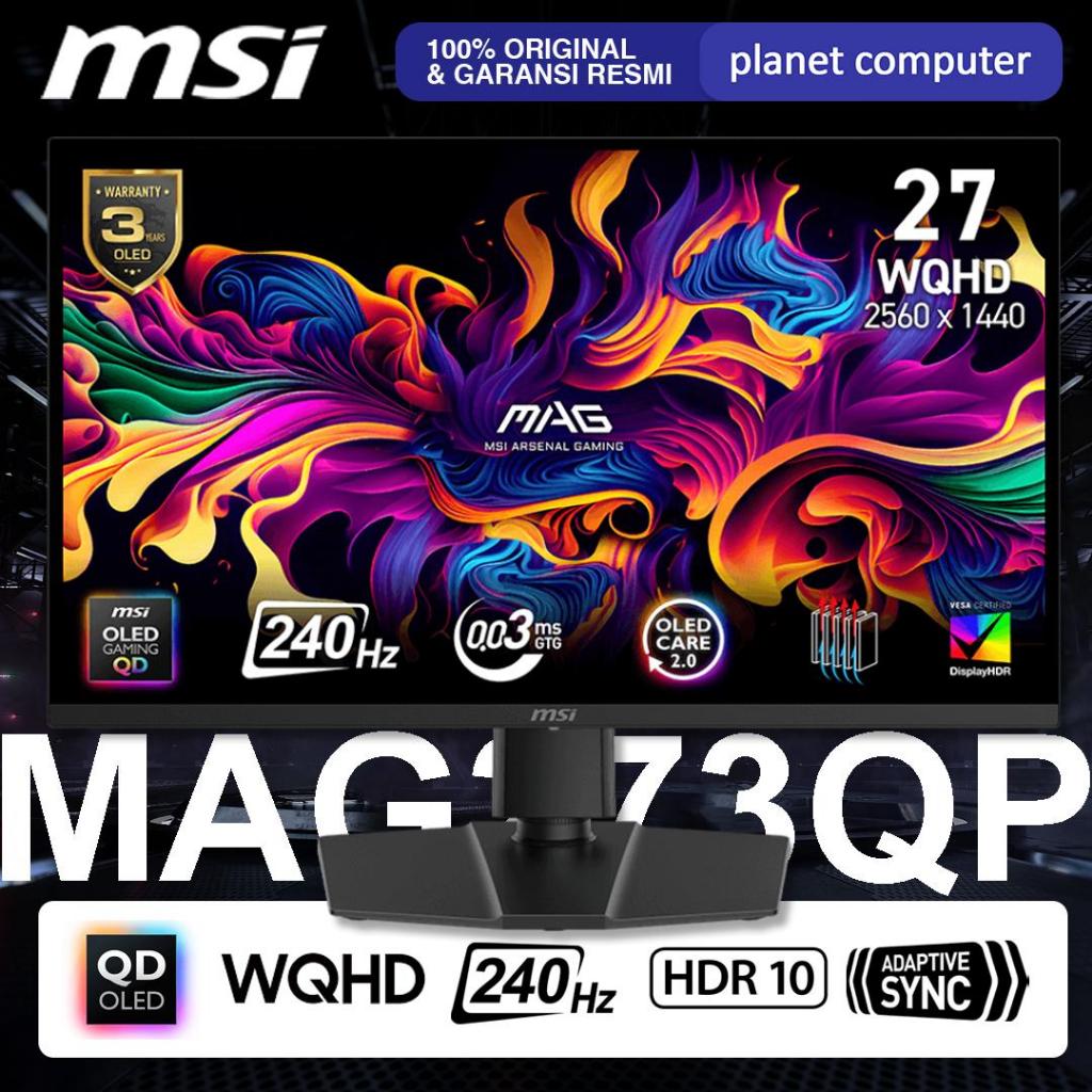Jual MSI MAG273QP MAG 273QP QD-OLED X24 27" QD-OLED 1440p QHD 2K 240Hz ...