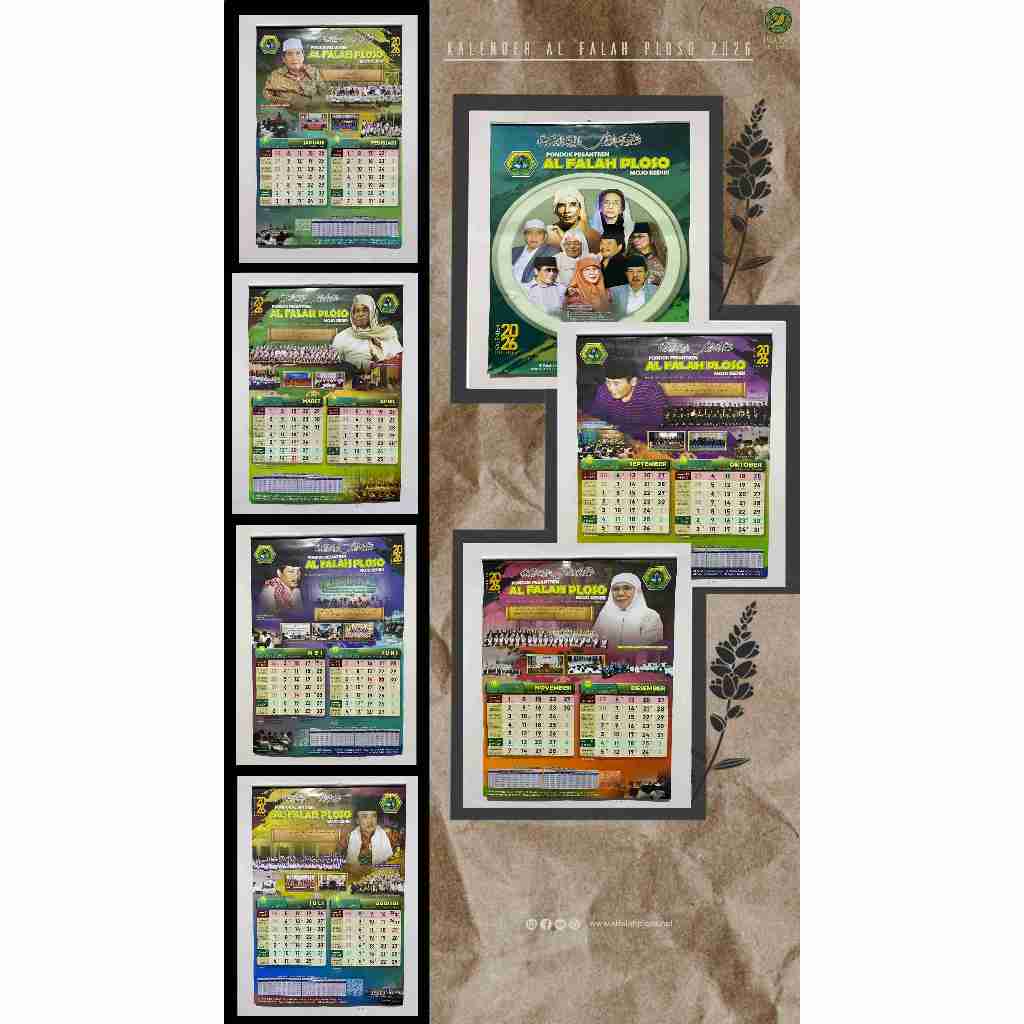 Jual KALENDER 2026 PONDOK PESANTREN AL FALAH PLOSO MOJO KEDIRI | Shopee ...