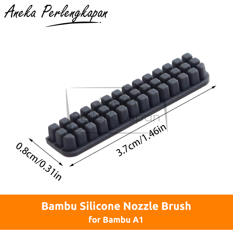 Jual 3D Printer Bambu Lab A1 Silicone Nozzle Brush Scrubber Wiper ...