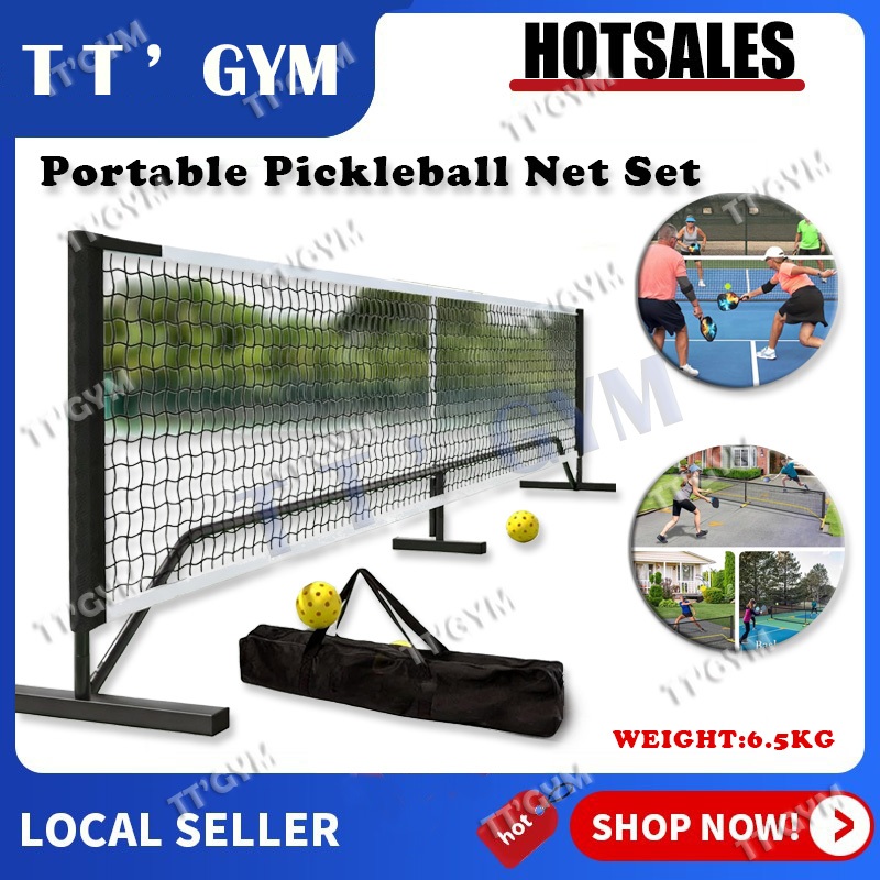 Jual Hart Pickleball Net Portable Steel Mesh Net Pickle Ball Net ...