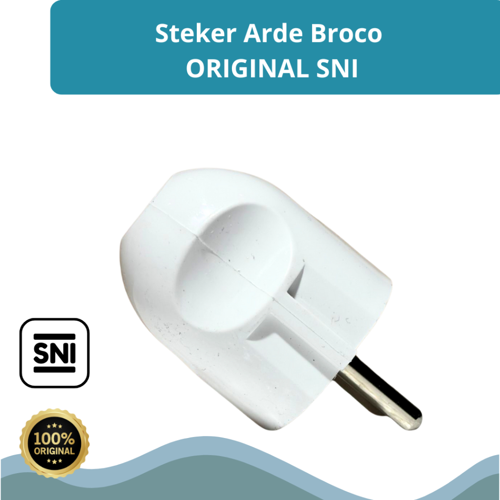 Jual Steker Arde Broco Colokan Listrik Kualitas SNI Original | Shopee ...