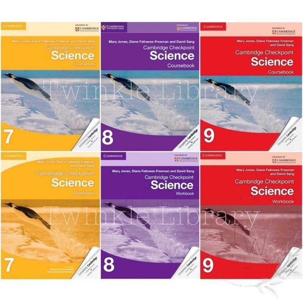 Jual Cambridge Checkpoint Science, 7,8,9, Coursebook, Workbook | Shopee ...