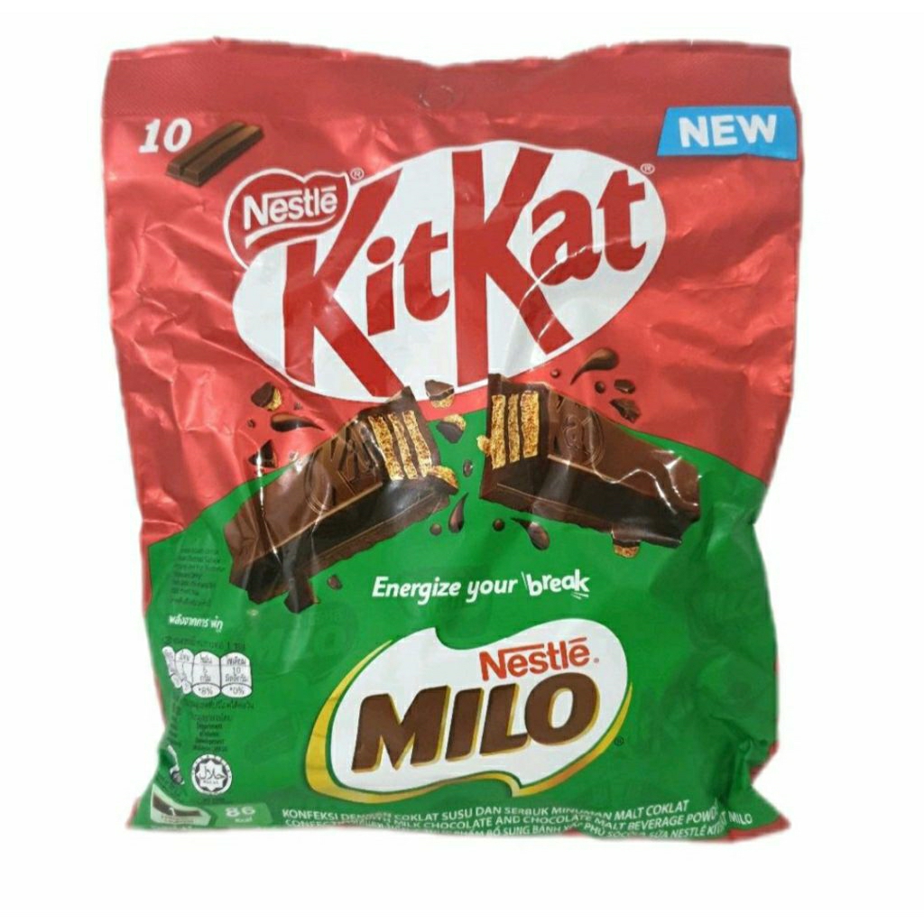 Jual Nestle Kit Kat x Nestle Milo Chocolate (THAILAND) | Shopee Indonesia