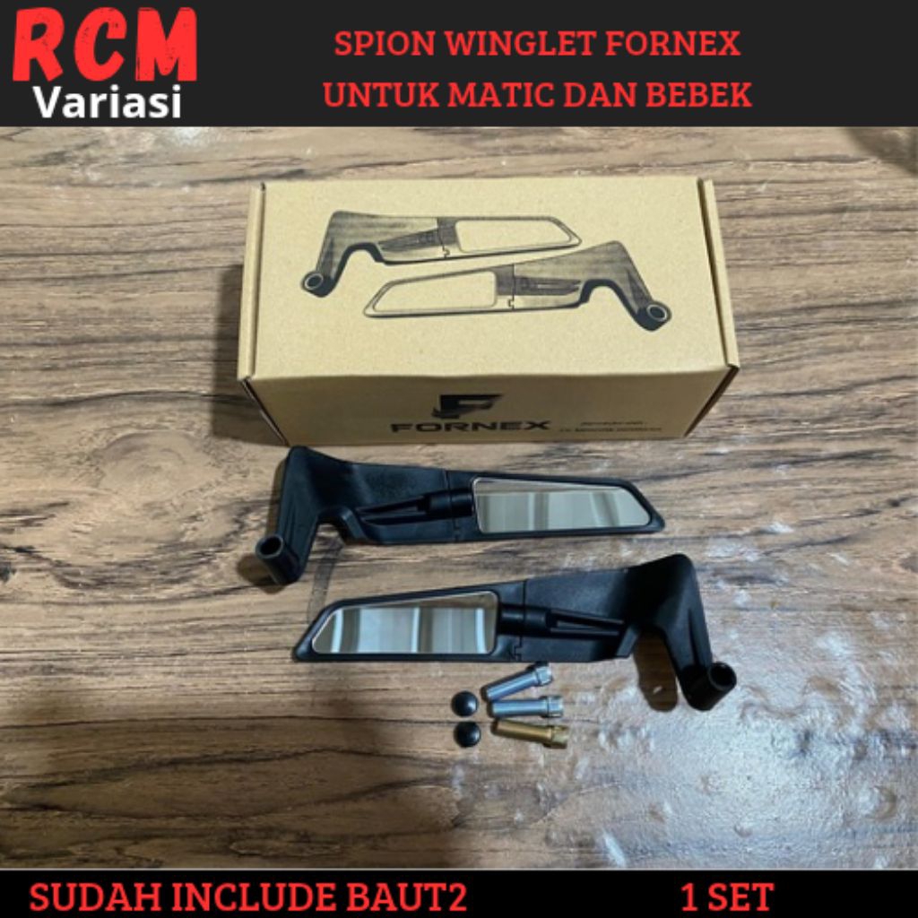Jual SPION WINGLET MATIC BEBEK UNIVERSAL PCX VARIO ADV MIO STYLO NMAX ...