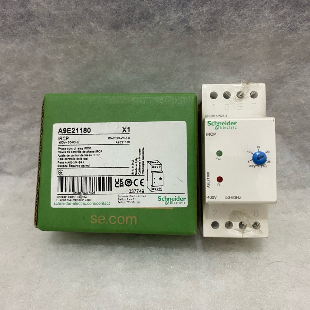Jual iRCP RCP Schneider Relay Phasa Failure A9E21180 | Shopee Indonesia