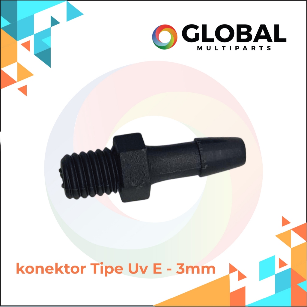 Jual Printer konektor tinta tipe Uv E - 3mm ( model lurus ) | Shopee ...