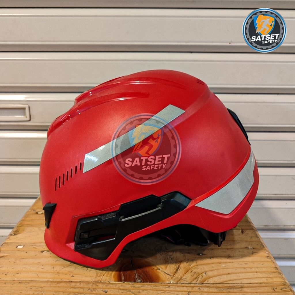 Jual Helm Safery MSA Climbing - MSA V-GARD H1 Safety Helmet Trivent ...