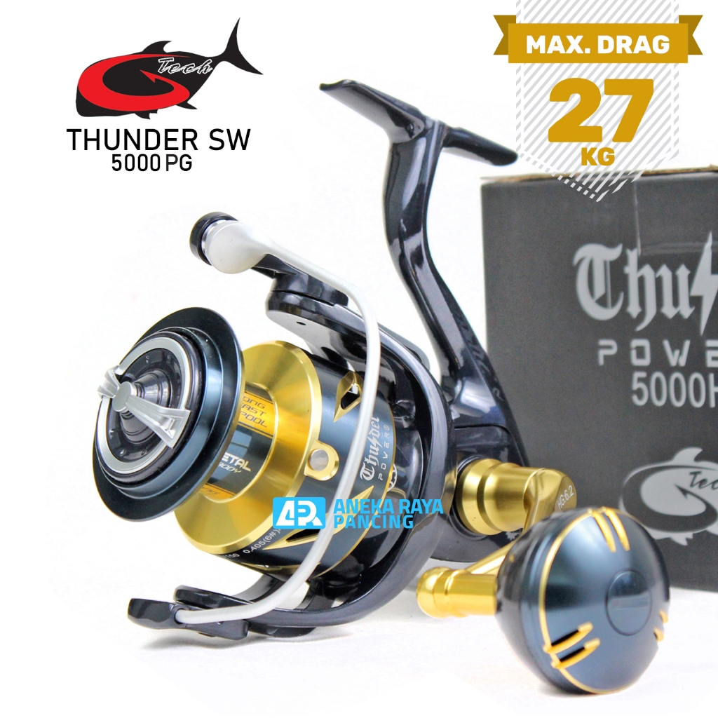Jual REEL G-TECH THUNDER SW | Ril Saltwater Terbaru Gtech | Ril ...