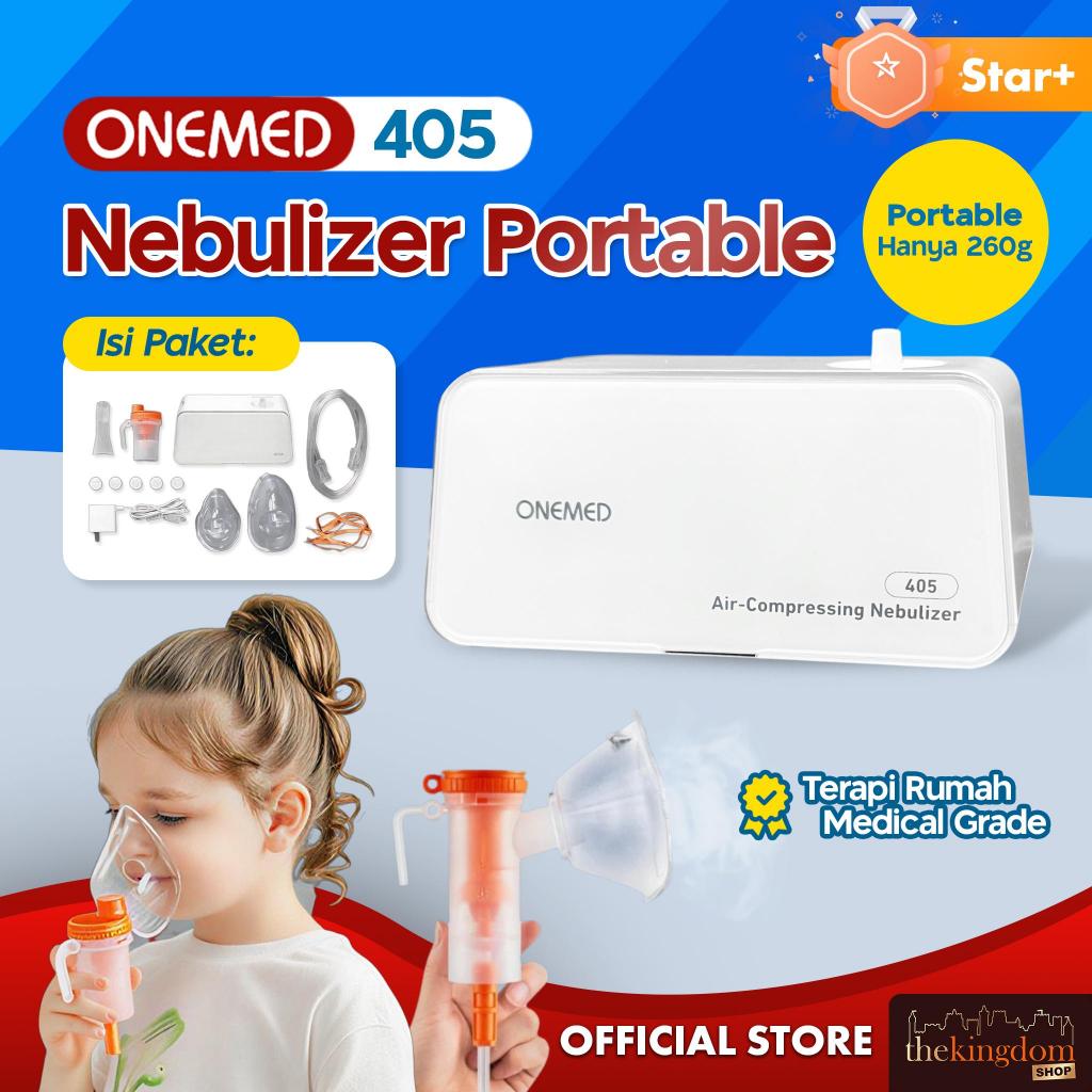 Jual Onemed 405 Nebulizer 405A Inhaler Mesin Uap Asma Inhalasi | Shopee ...