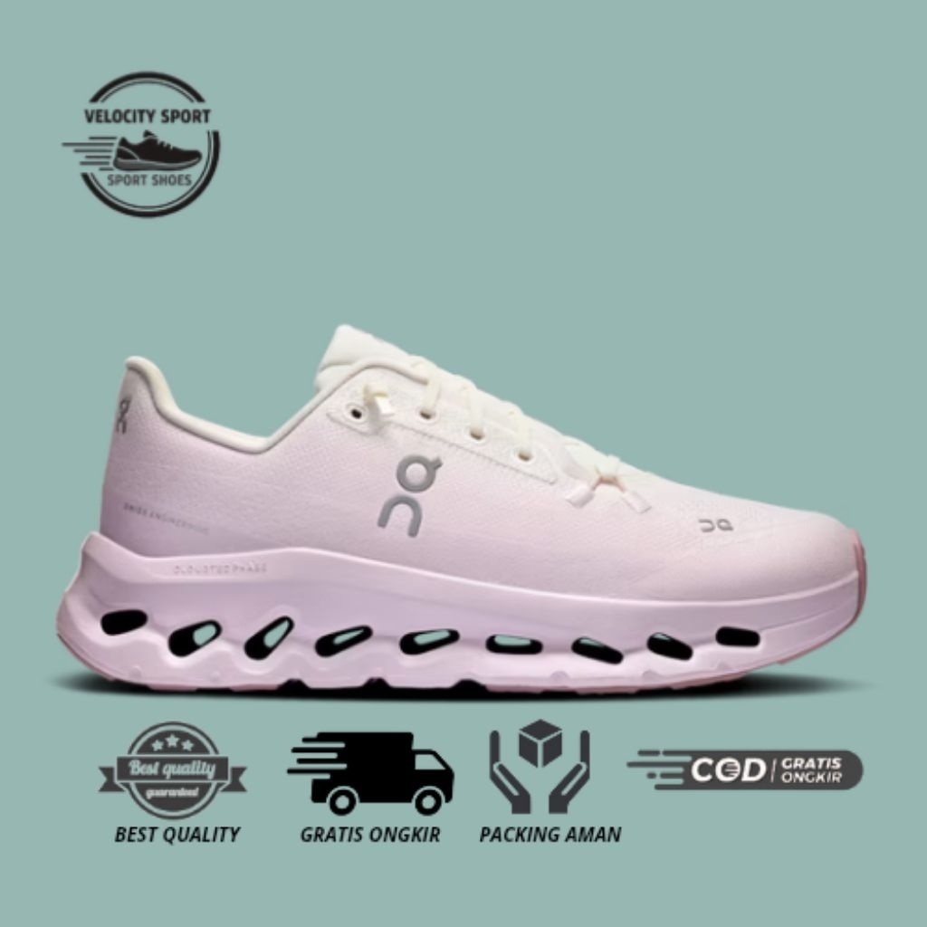 Jual Sepatu On Gym/Running Cloud Tilt Ivory Orchid | Shopee Indonesia