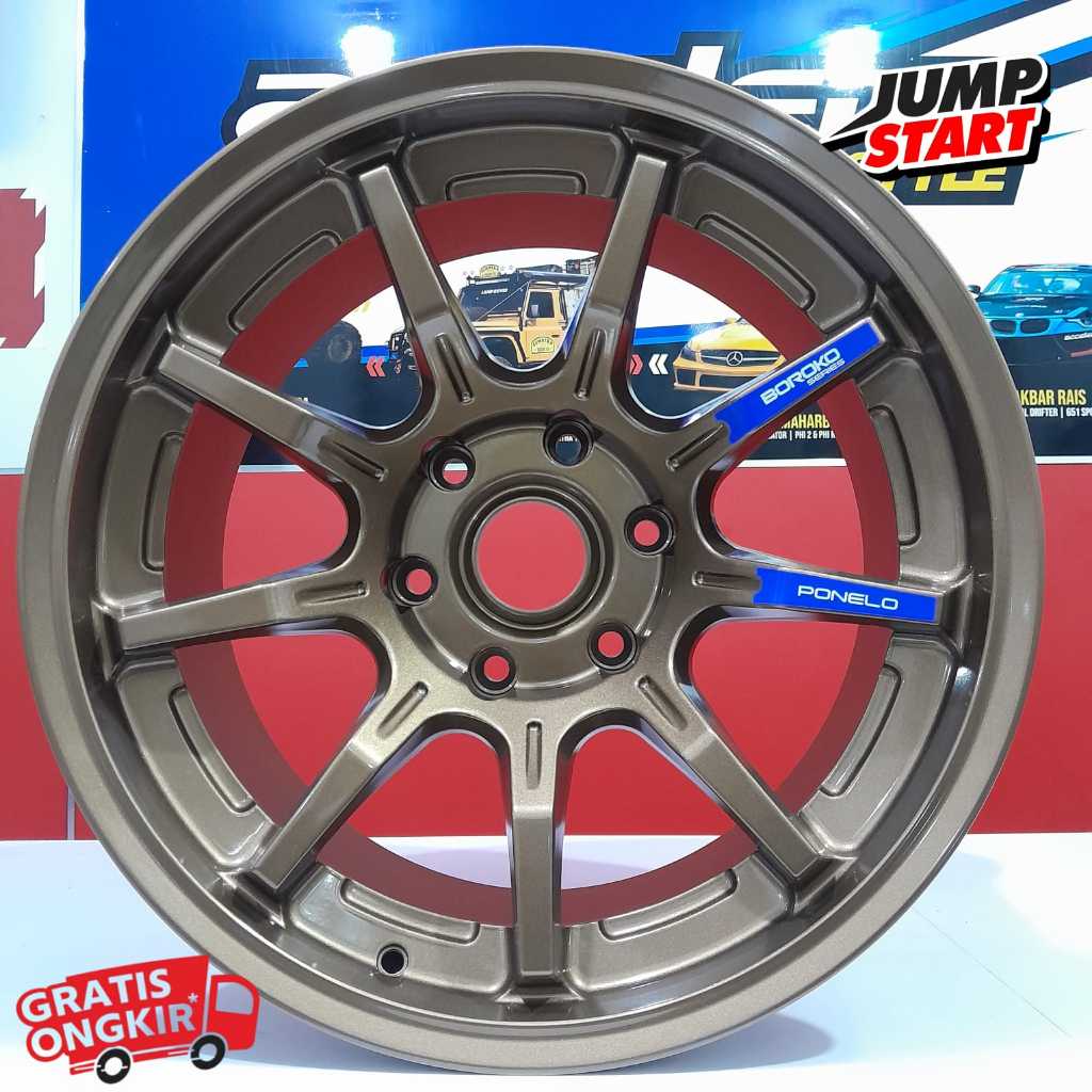Jual Velg HSR Terbaru R18 Pajero Fortuner Hilux Triton Hsr Wheel Ponelo ...
