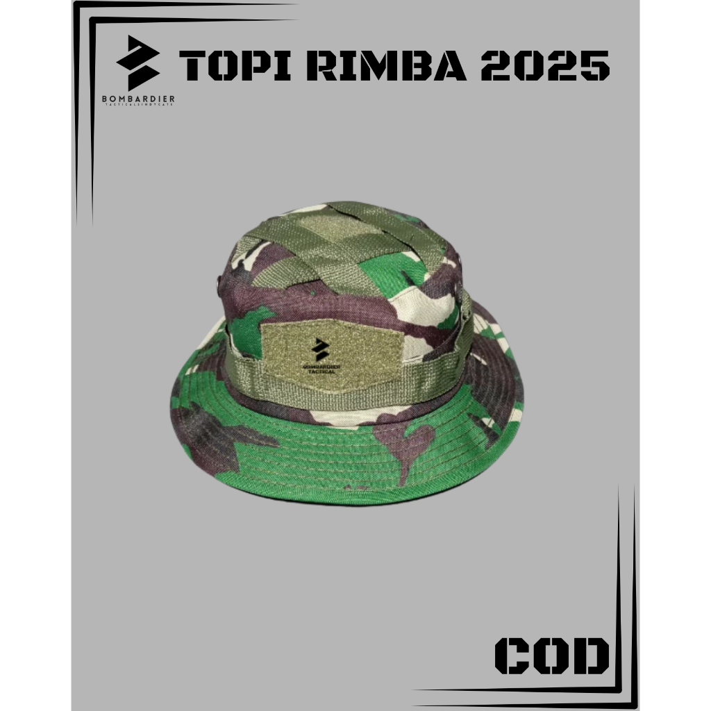 Jual Topi rimba loreng malvinas 2025 terbaru / army / tactical / kawat ...