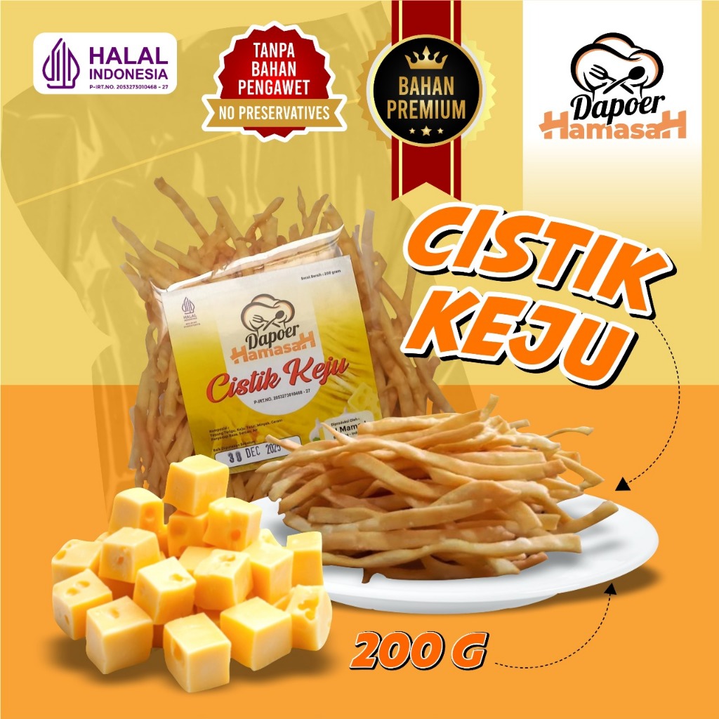 Jual CISTIK KEJU Cheese Stick Cheese Stik Keju Sistik Premium 200 gr ...