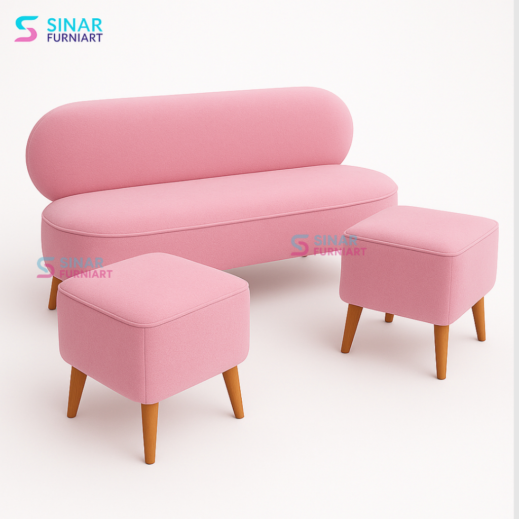 Jual Sofa Foxy Sandar & Stool Kotak Desain Sofa minimalis, Sofa Modern ...