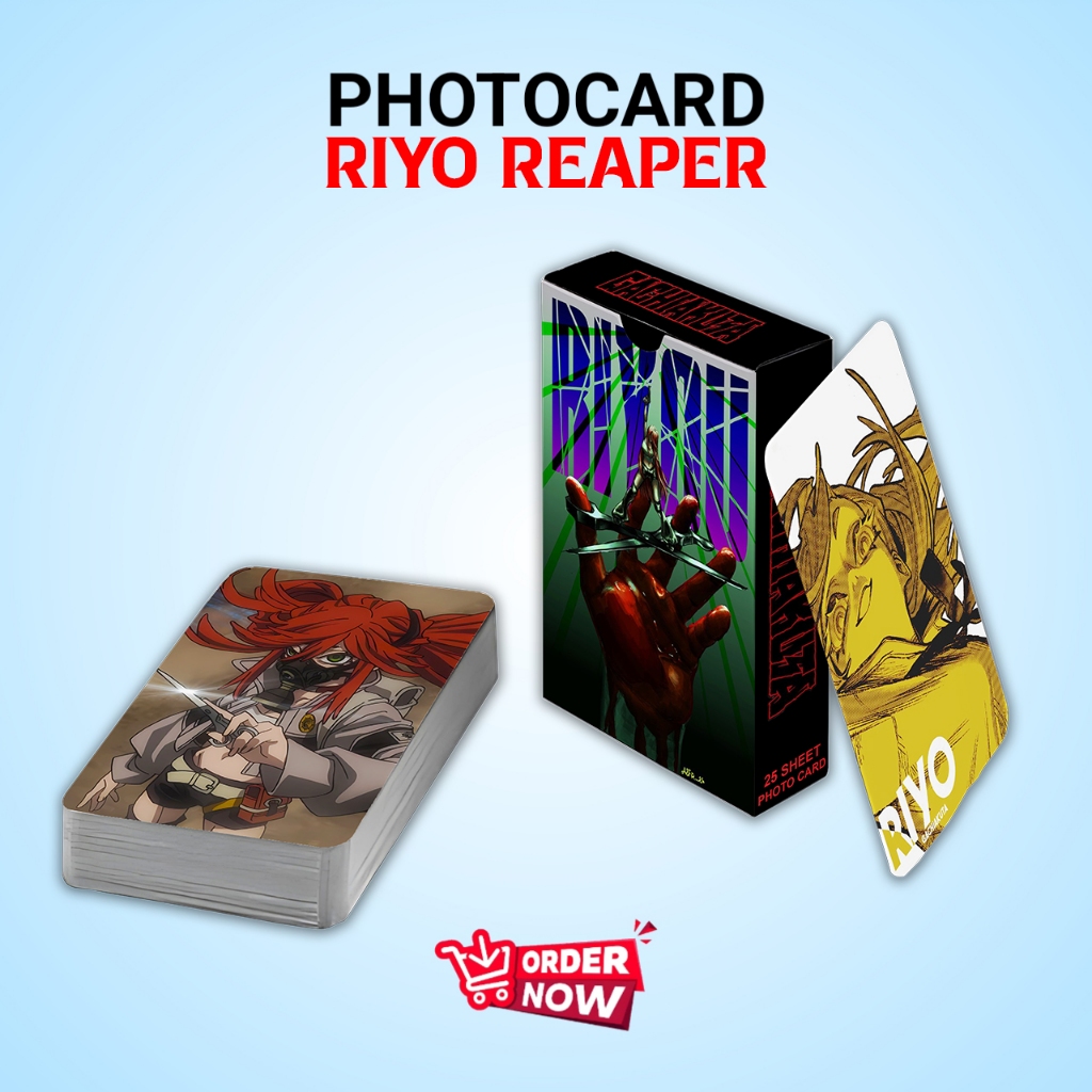 Jual PHOTOCARD SET RIYO REAPER ANIME GACHIAKUTA 310 GSM PREMIUM ...