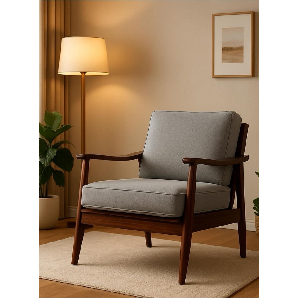 Jual kursi sofa single kayu jati kursi single jati kursi sofa 1 seater ...