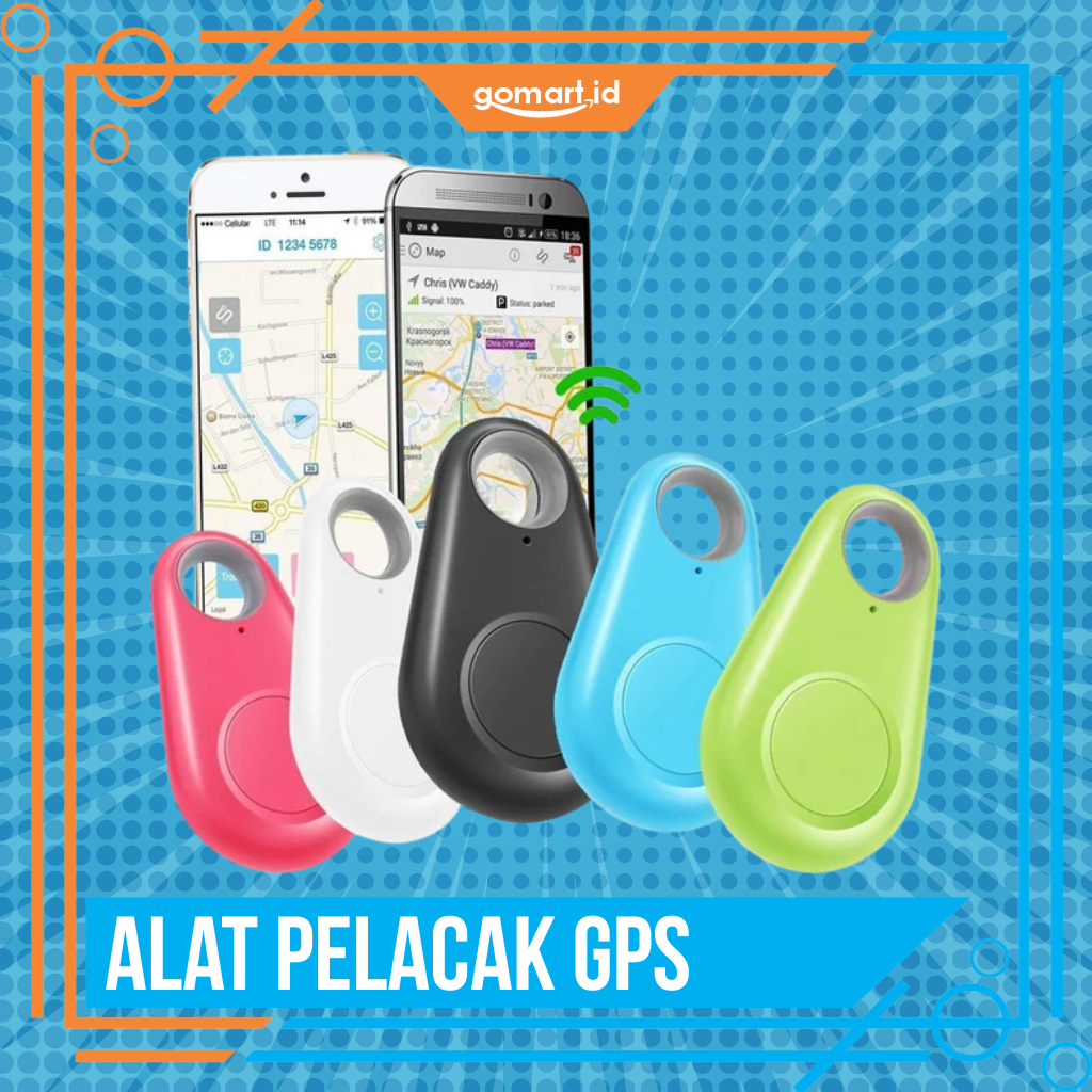 Jual Alat Pelacak GPS Smart Bluetooth Tracker Wireless Remote Shutter ...