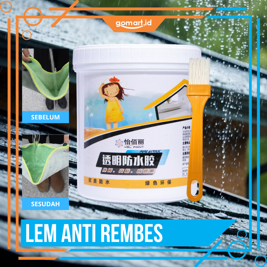 Jual Lem Anti Bocor 500gr - Lem Anti Rembes 500gr - Perekat Cat Atap ...