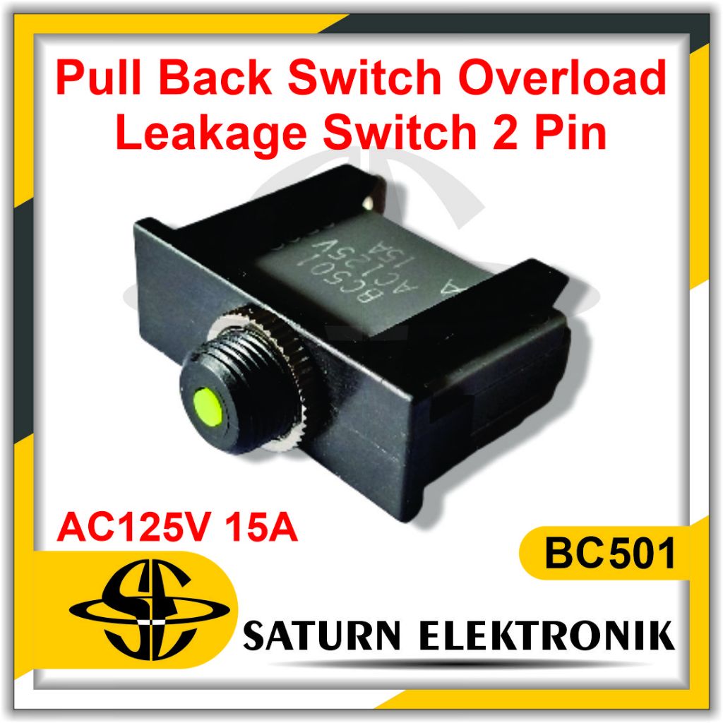 Jual Circuit Breaker / Overload Protector / Limit Switch BC501 AC125V ...