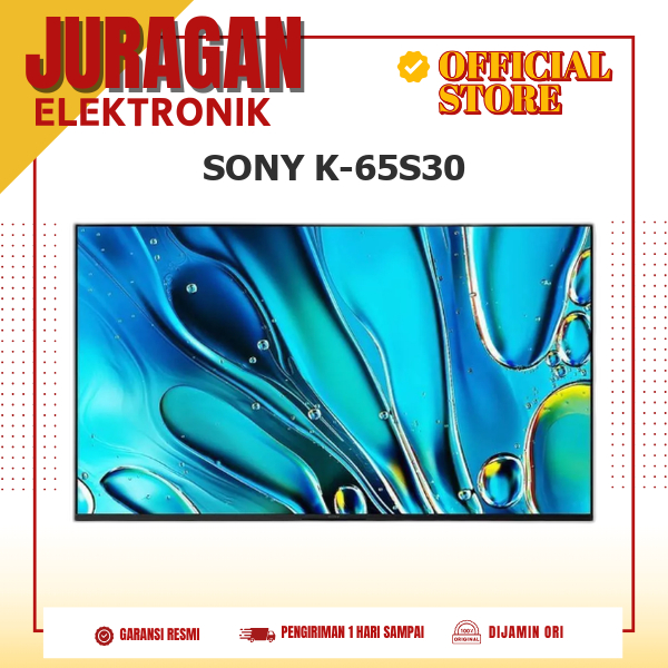 Jual SONY BRAVIA K-65S30 Google TV 65 Inch class LED X1 4K HDR ...