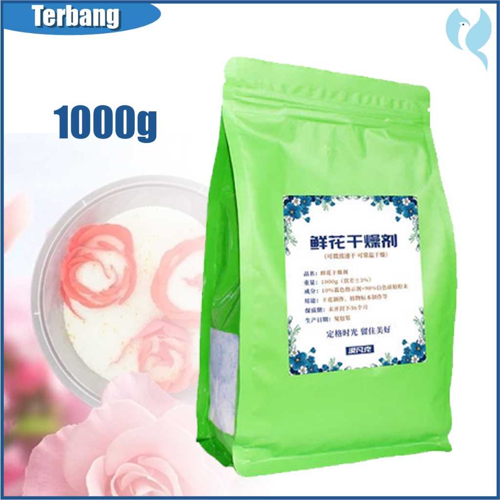 Jual Serbuk Silika Gel 1000g - Pengawet Bunga Segar untuk Kreasi DIY ...