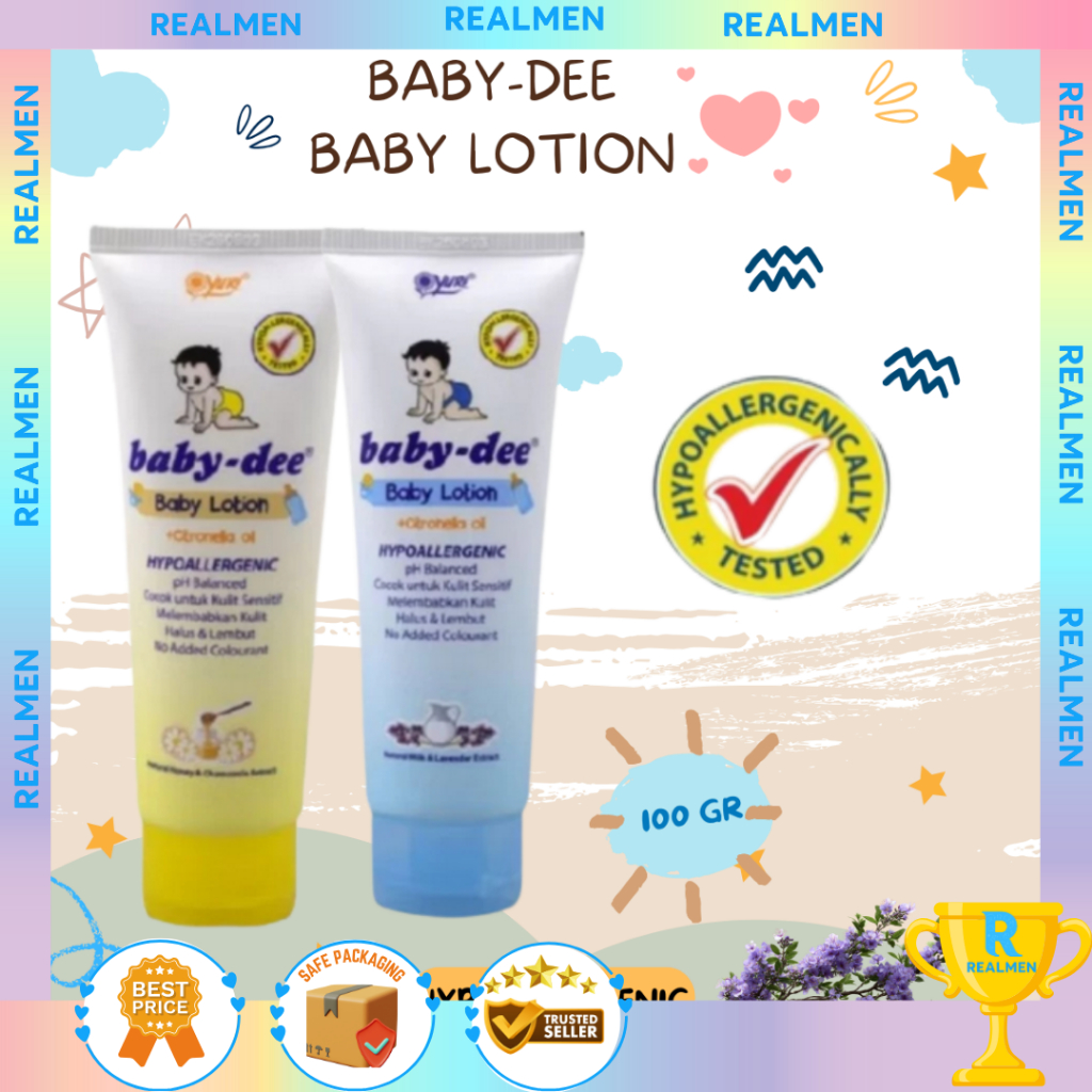 Jual Baby-dee Baby Lotion 100 gr | Lotion Baby Dee | Shopee Indonesia