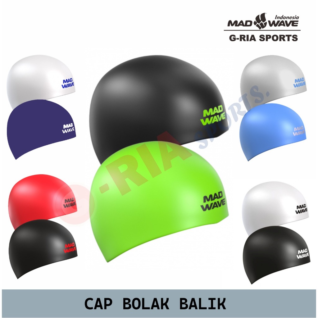 Jual MadWave Reverse Champion Sillicone ( Cap Renang Model Bolak ...