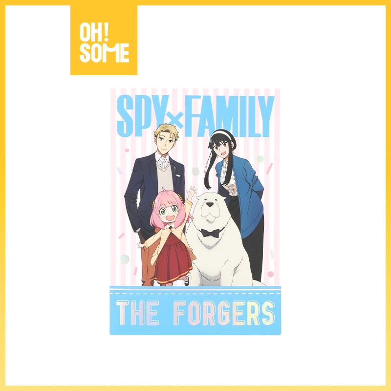 Jual [OHSOME x Spy x Family] - Spy x Family Greeting Card Kartu Ucapan Karakter Spy x Family ...