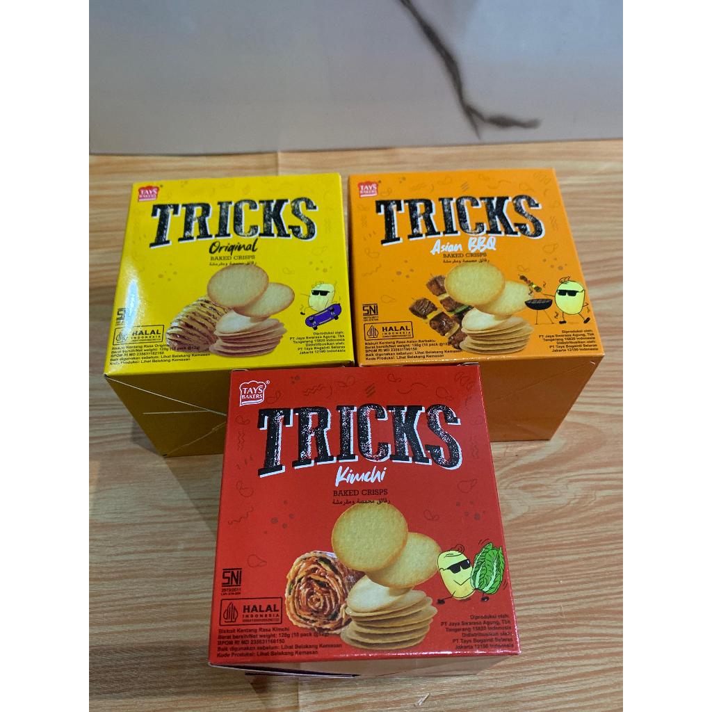 Jual Biskuit kentang panggang TRICKS original kimchi baked crisps ...
