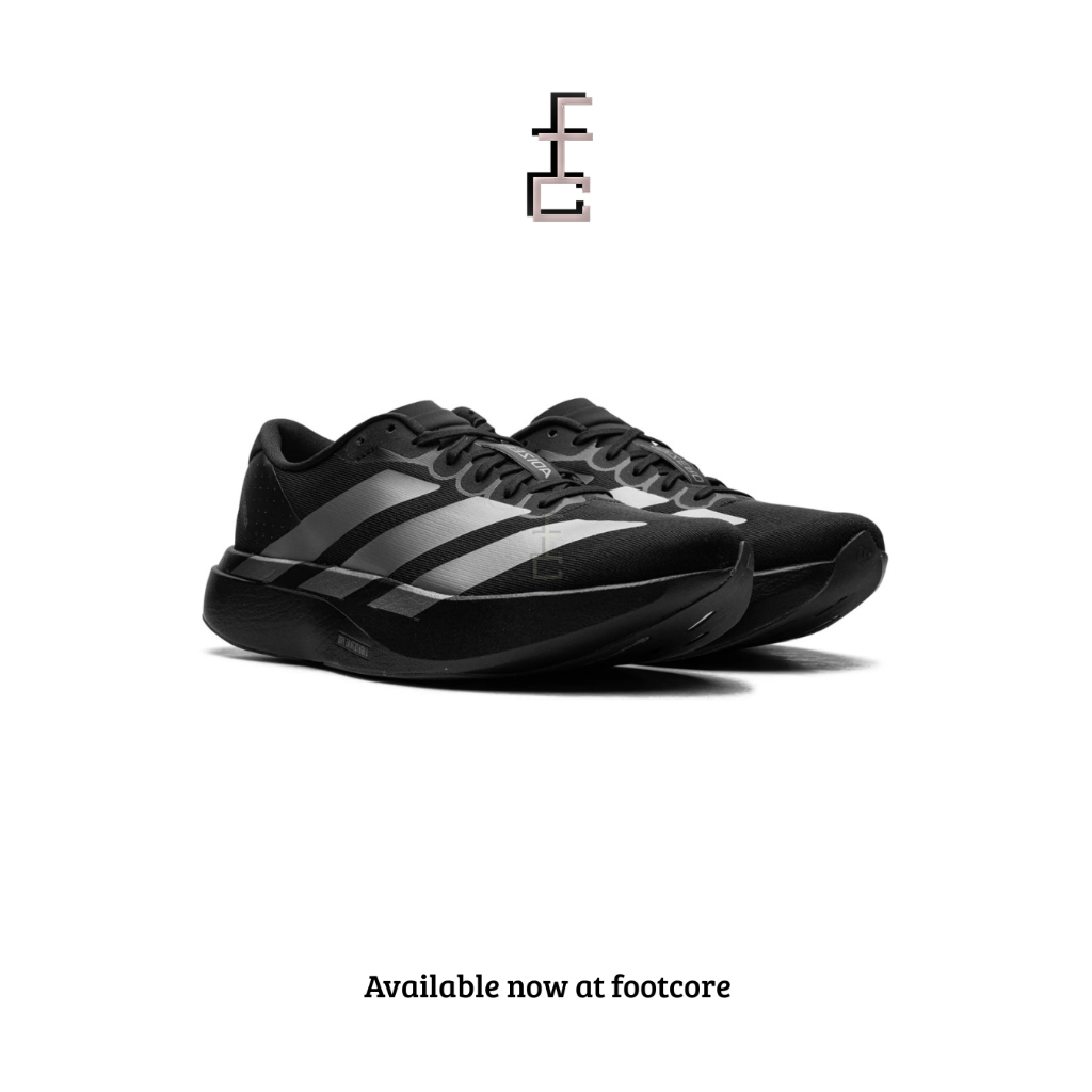 Jual Foot Core - Sepatu Adidas Adzero EVO SL Black Silver Sneakers ...