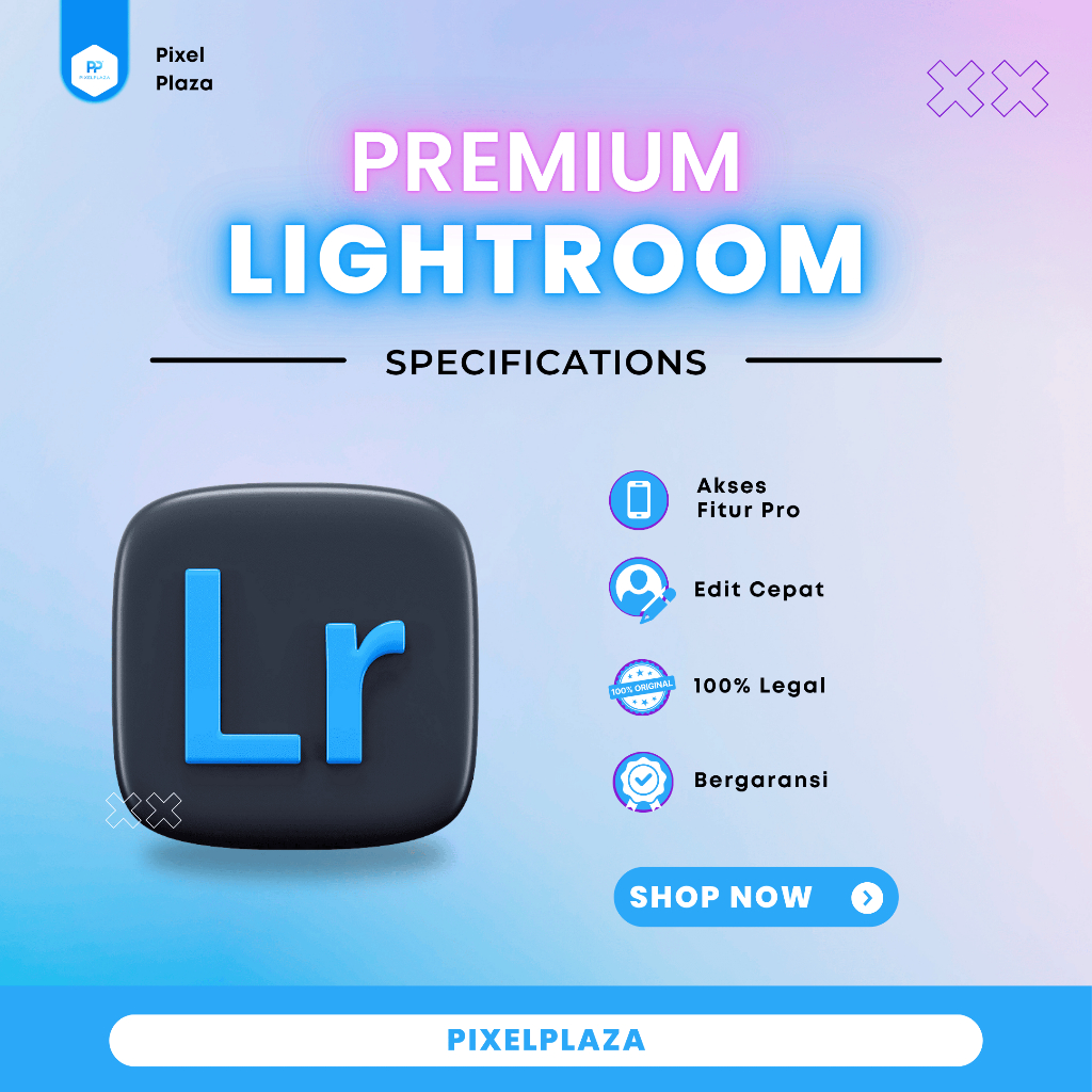 Jual Lightroom Premium 1 TAHUN - SUPPORT ALL DEVICE (Android, iOS, PC ...