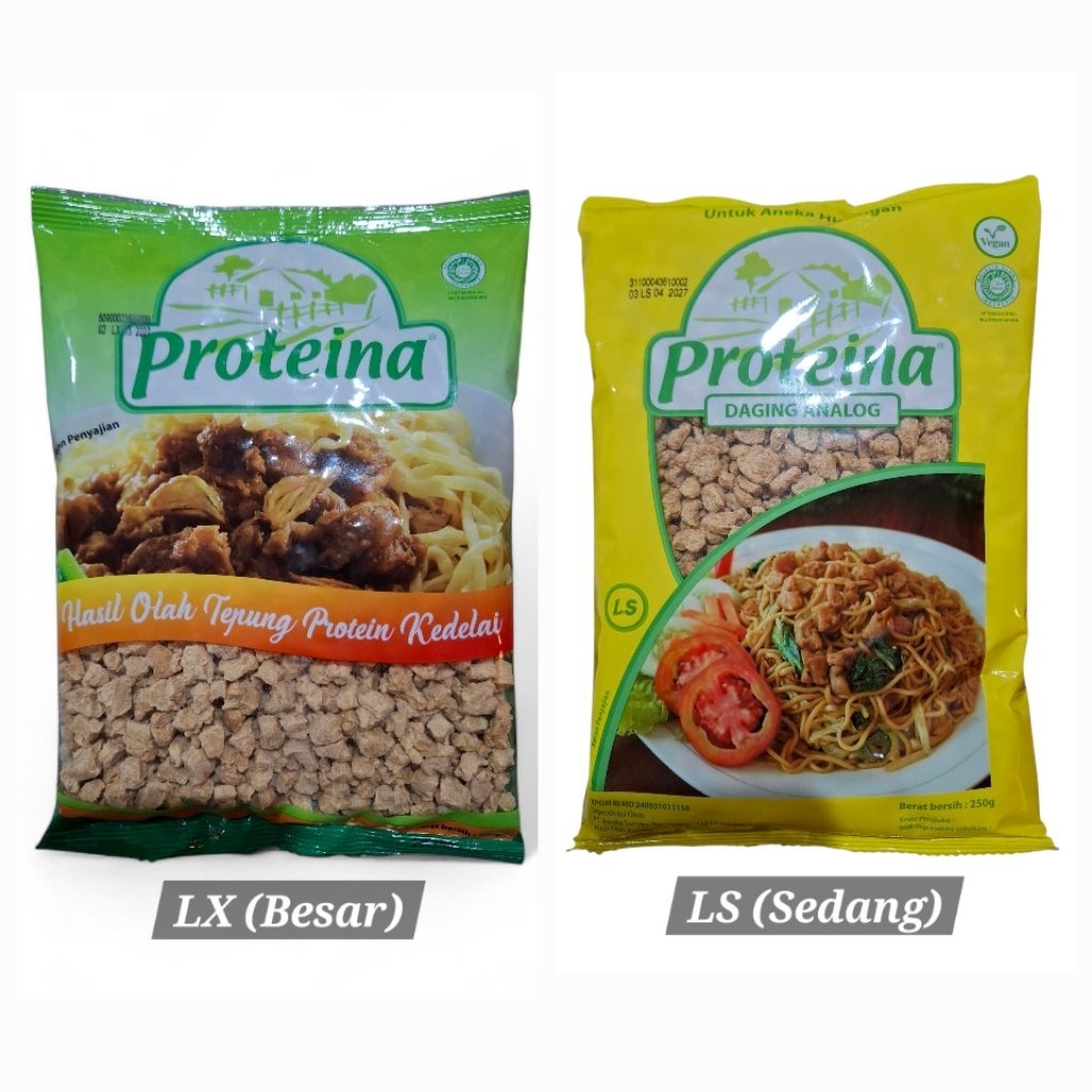 Jual PROTEINA 250 GR / PROTEIN NABATI / DAGING NABATI | Shopee Indonesia