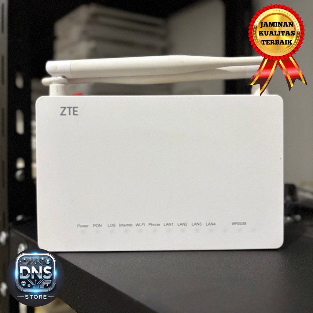 Jual ROUTER ONT ZTE ZXHN F609 V2 & ADAPTOR 12V BERGARANSI | Shopee ...