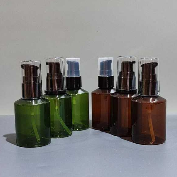 Jual Botol pump plastik Botol Skincare 50ml Pump Spray Botol Skincare ...